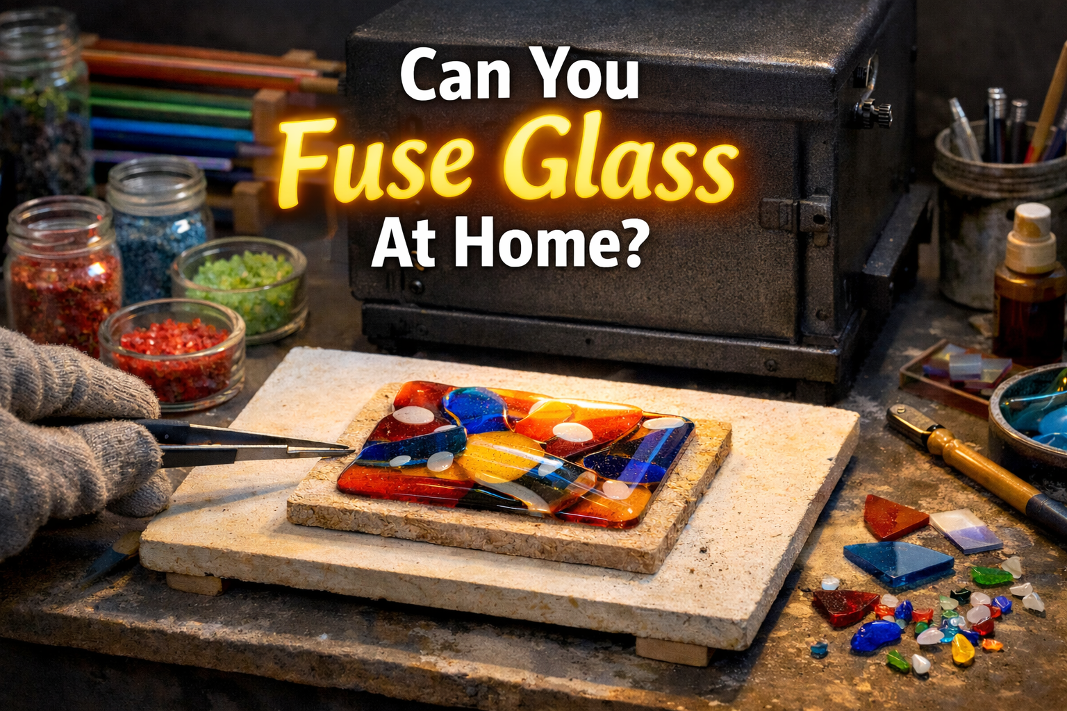 Can you Fuse Glass at Home? What You Need (Kiln, COE, Safety + Beginner ...