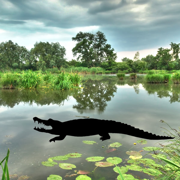 Alligator Precut Glass Shape - COE 90 – Fuse Muse Fused Glass