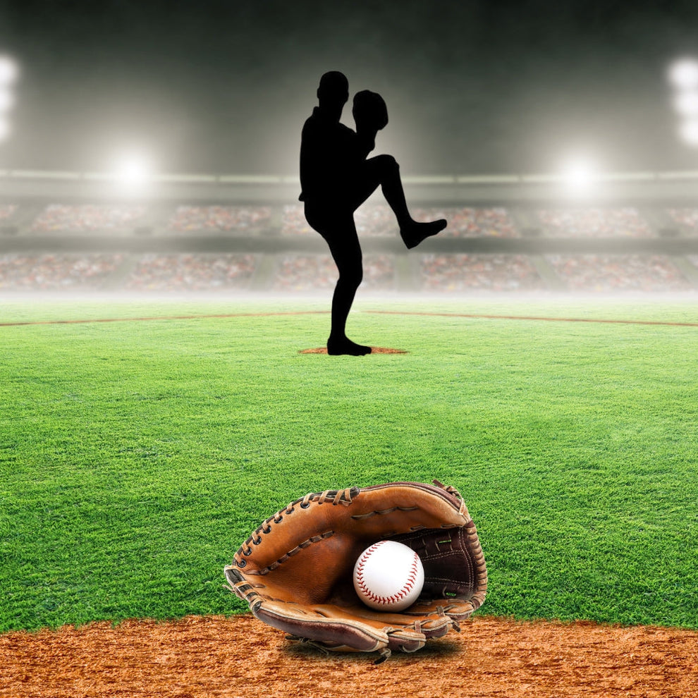 Precut Glass Shape - Baseball Player #1 - COE 90 – Fuse Muse Fused Glass