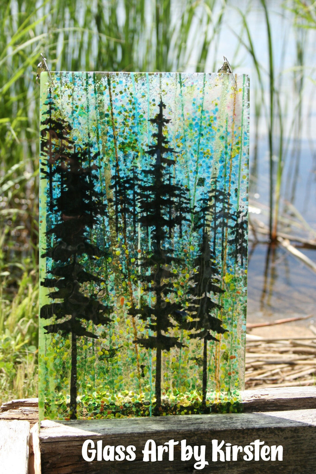 Spruce Trees Silk Screen Stencil – Fuse Muse Fused Glass